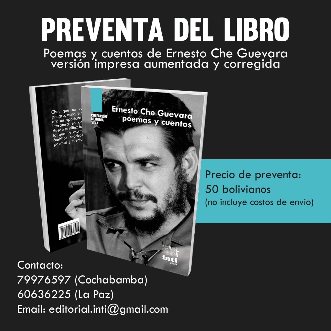 Preventa Libro – Movimiento Guevarista